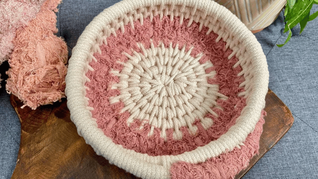 🧺 How to Make a Coiled Basket – A Beginner’s Guide to Beautiful Fiber ...